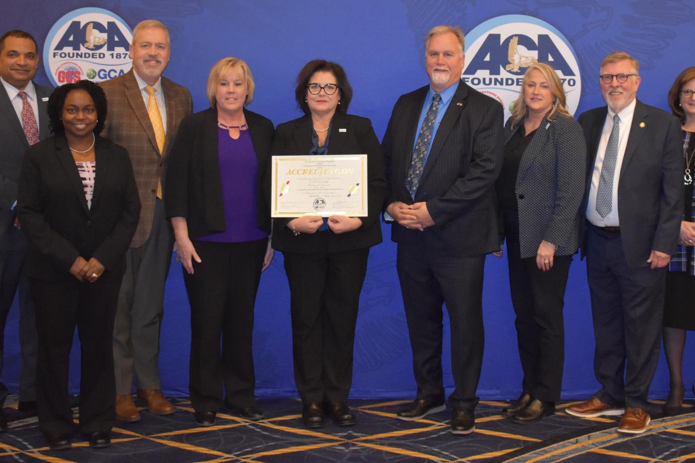 American Correctional Association Approves 10 More NCDAC Operations for Accreditation | NC DAC